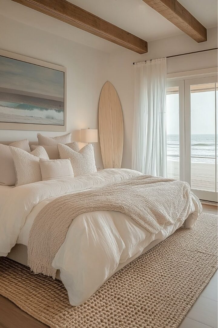 25+ Fresh Airy Summer Bedroom Ideas to Revitalize Your Room - H.M.G