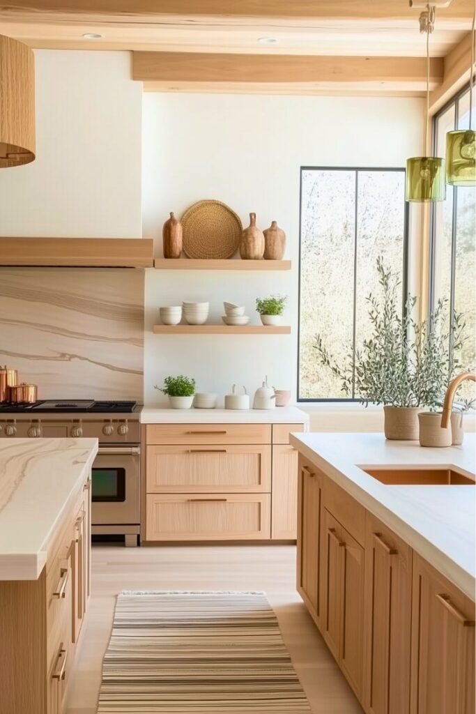 25+ Fabulous Earthy Kitchen Ideas for a Nature-Inspired Makeover - H.M.G