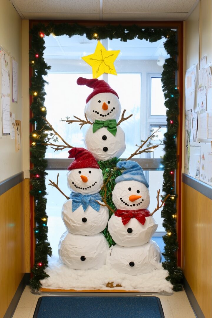 15 Christmas Classroom Door Decorations to Wow Everyone! - H.M.G
