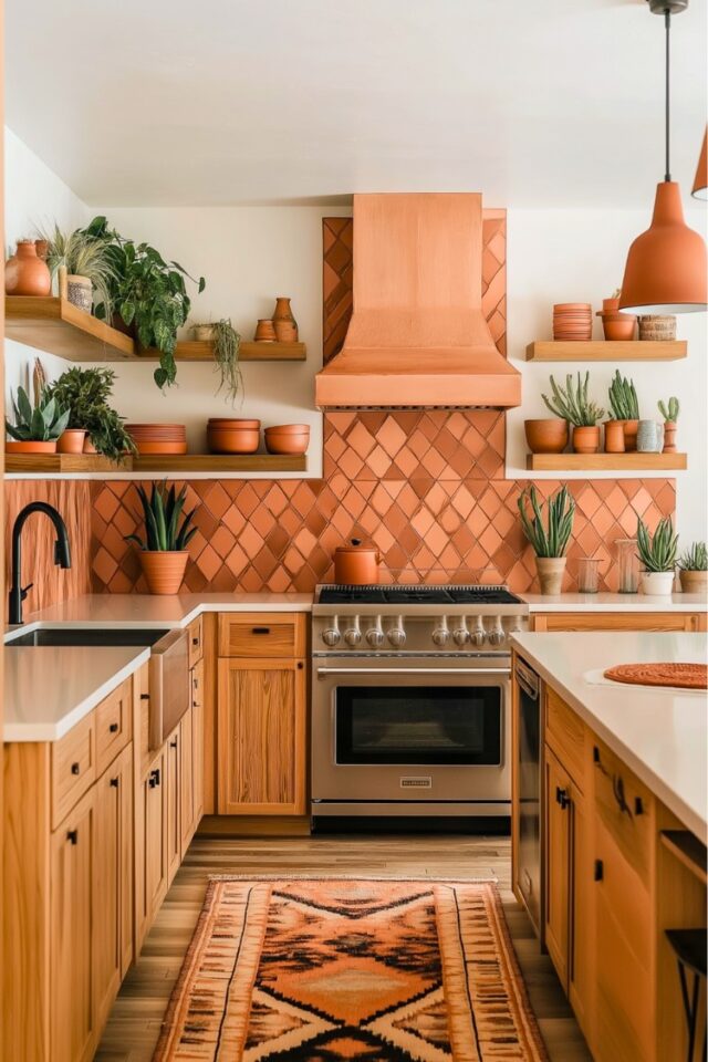 25+ Fabulous Earthy Kitchen Ideas for a Nature-Inspired Makeover - H.M.G
