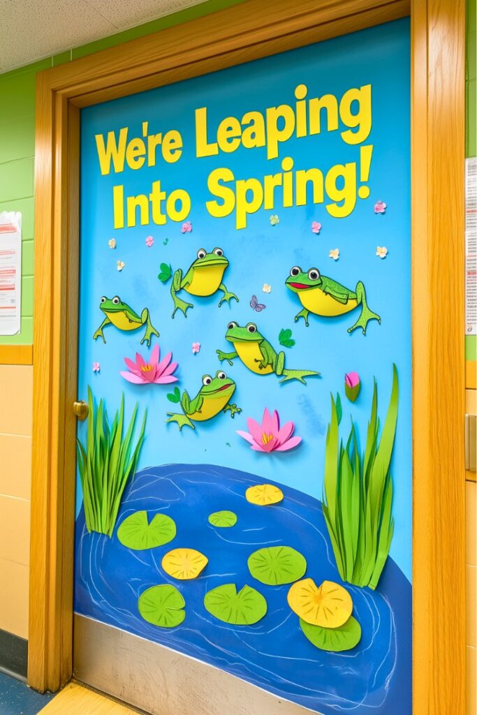 20+ Simple Easy Spring Classroom Doors Teachers Will Love! [Easter ...