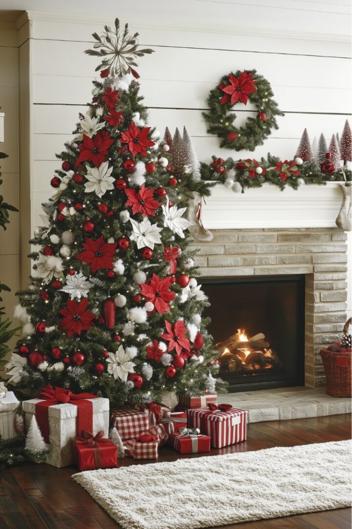 20 Creative White Christmas Tree Color Schemes to Match Your Vibe - H.M.G