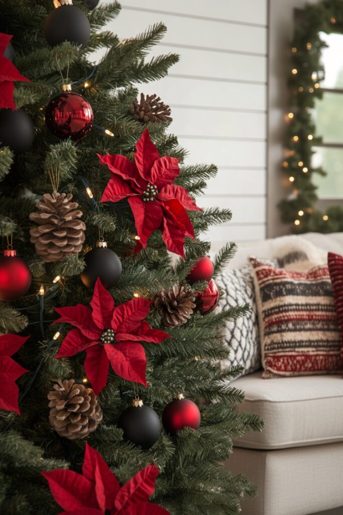 21 Jaw-Dropping Color Schemes Ideas for Black Christmas Tree - H.M.G