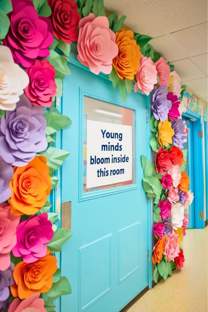 20+ Simple Easy Spring Classroom Doors Teachers Will Love! [Easter ...