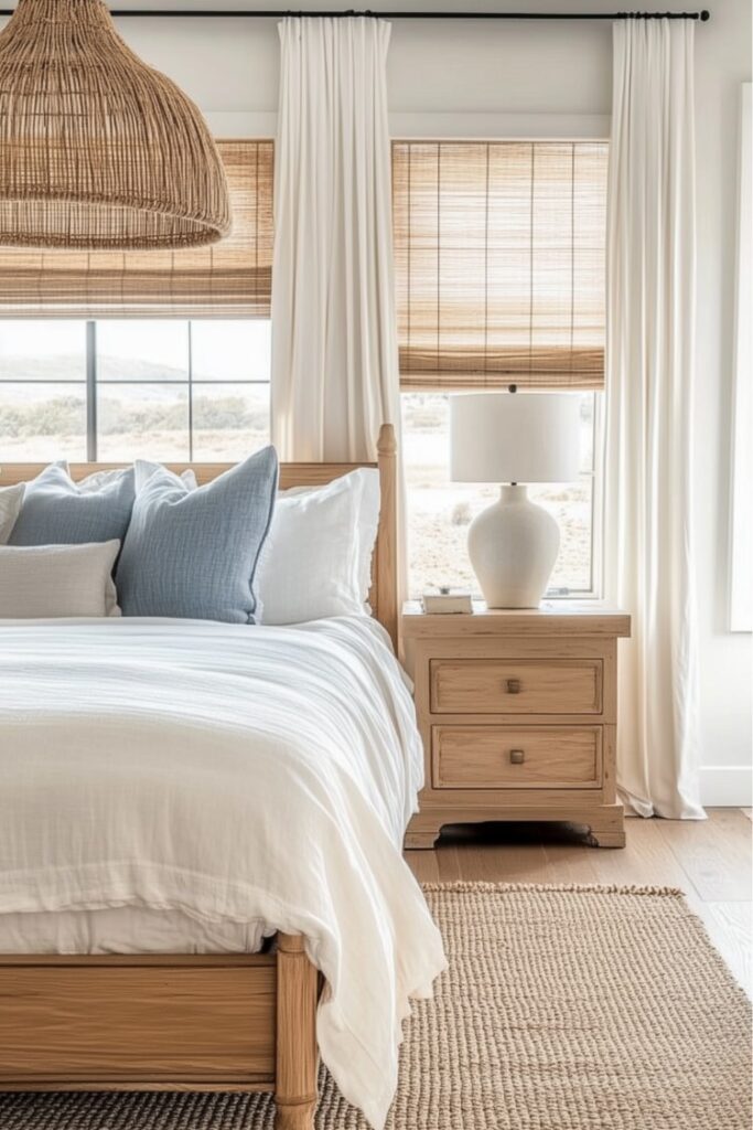 25+ Fresh Airy Summer Bedroom Ideas to Revitalize Your Room - H.M.G