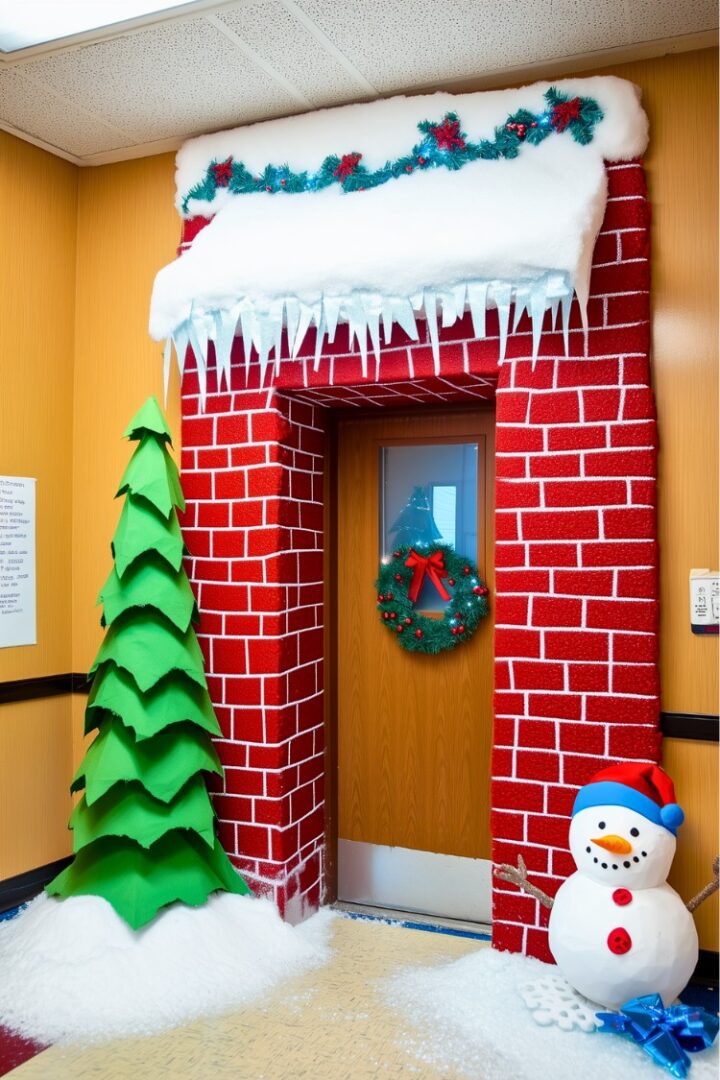 15 Christmas Classroom Door Decorations to Wow Everyone! - H.M.G