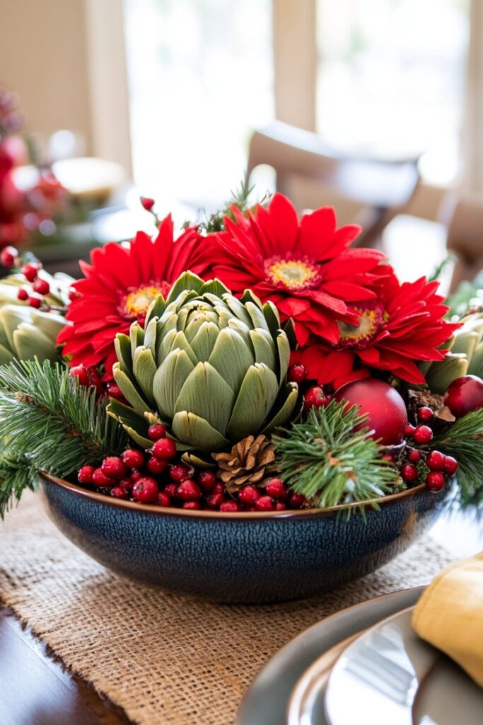 20+ Super Easy Christmas Centerpieces With Simple Instructions - H.M.G