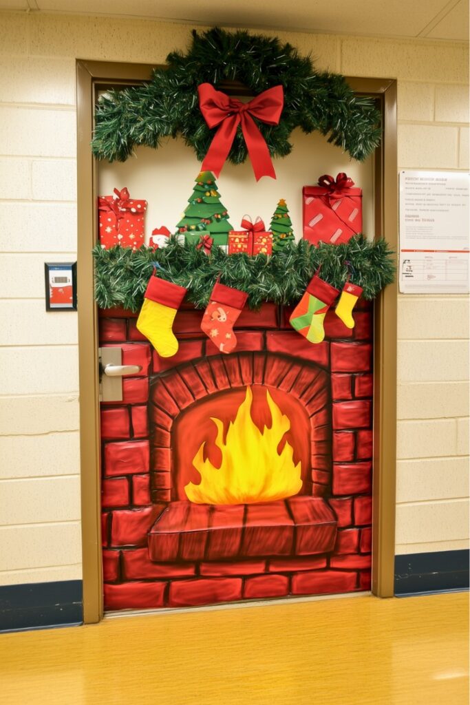 15 Christmas Classroom Door Decorations to Wow Everyone! - H.M.G