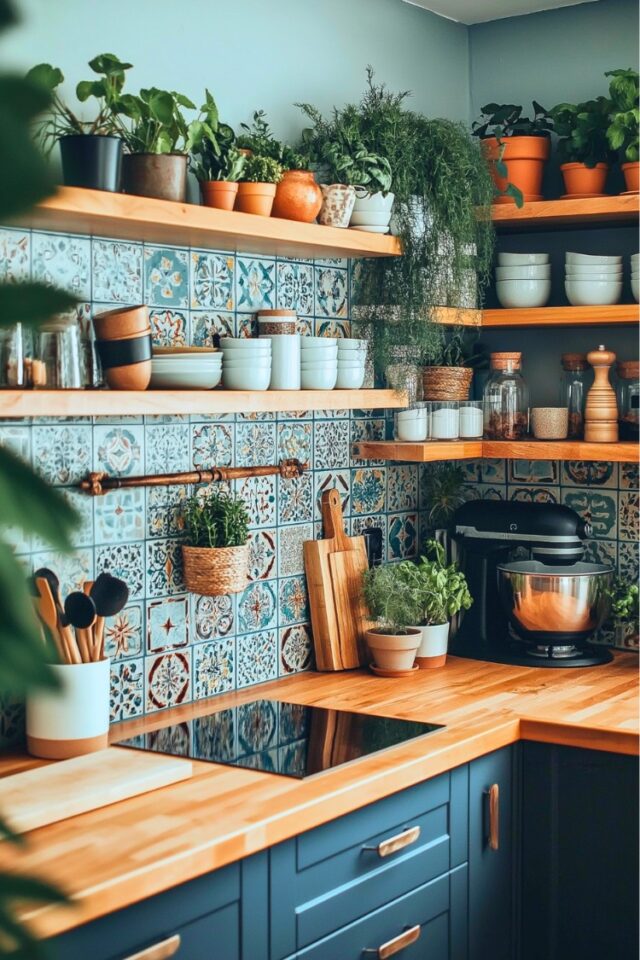 25+ Fabulous Earthy Kitchen Ideas for a Nature-Inspired Makeover - H.M.G