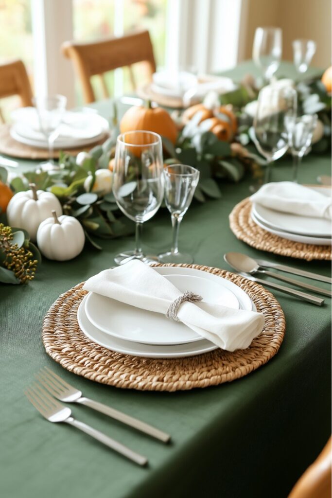 20 Elegant Sage Green Table Decor Ideas for a Memorable Thanksgiving ...