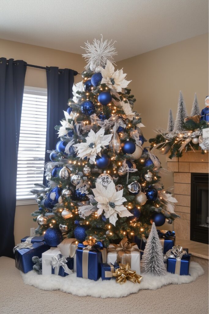 20 Creative White Christmas Tree Color Schemes to Match Your Vibe - H.M.G