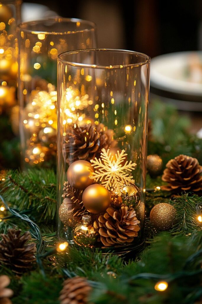 20+ Super Easy Christmas Centerpieces With Simple Instructions - H.M.G