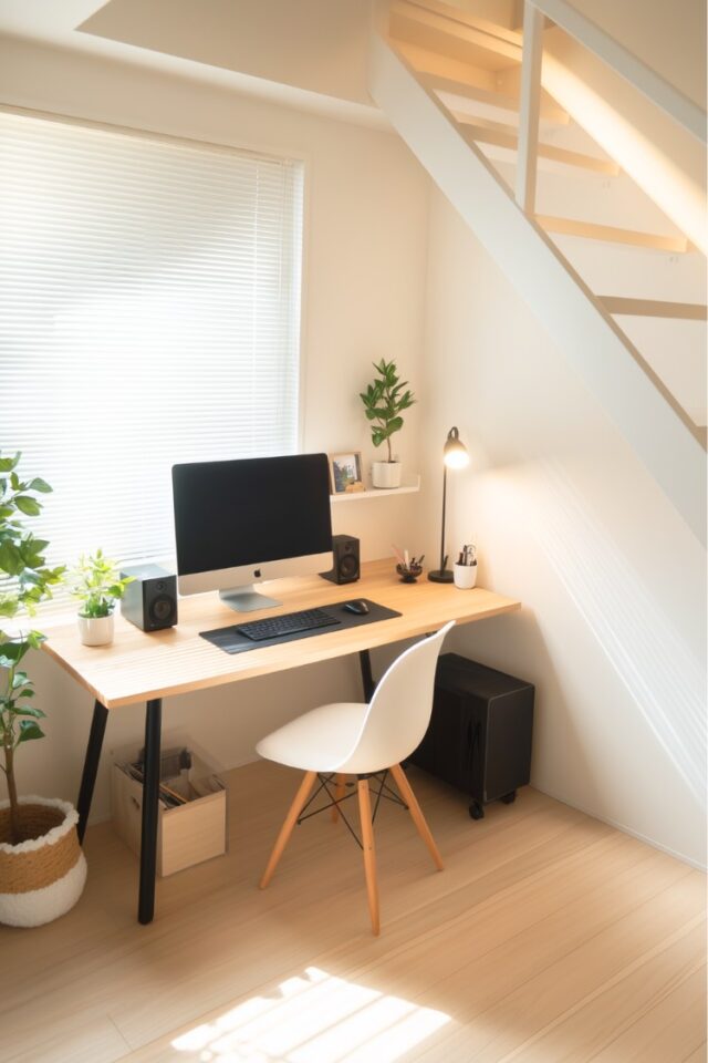 12 Inspiring Under-Stairs Study Space Ideas with Key Tips - H.M.G