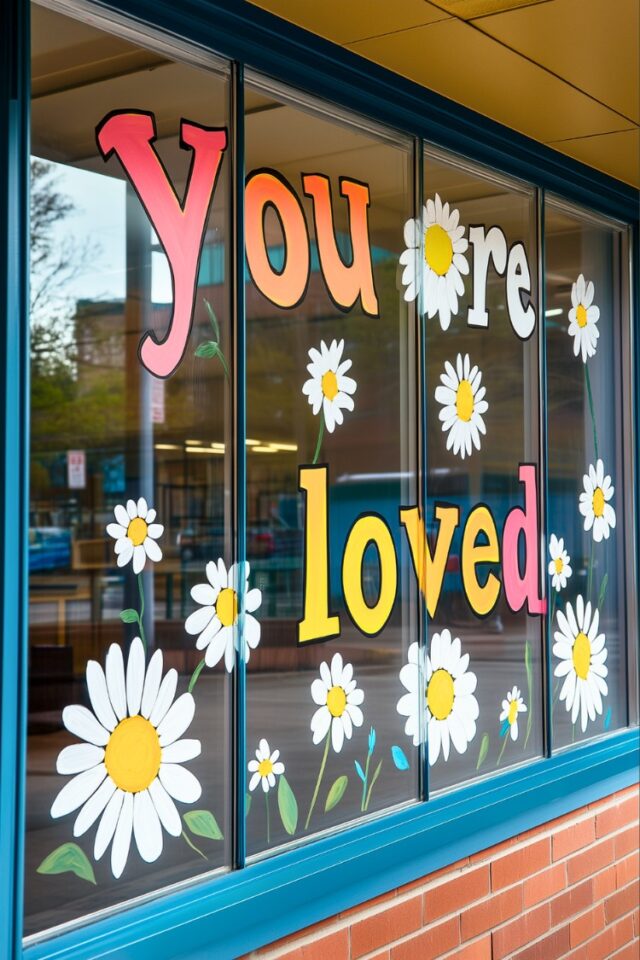 20 Adorable Spring Window Display Ideas for Schools [Easter Updated ...