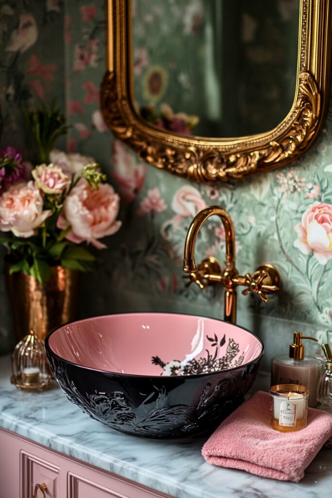 15+ Boho Powder Room Ideas That Wow with Style and Personality - H.M.G