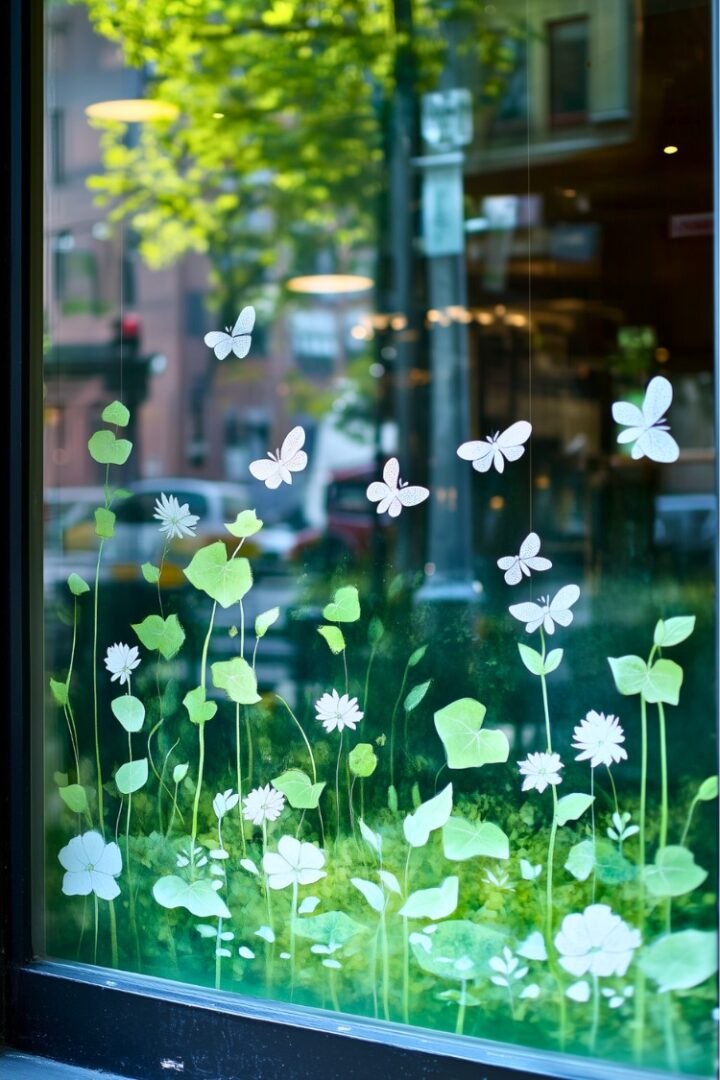 20 Adorable Spring Window Display Ideas for Schools [Easter Updated ...