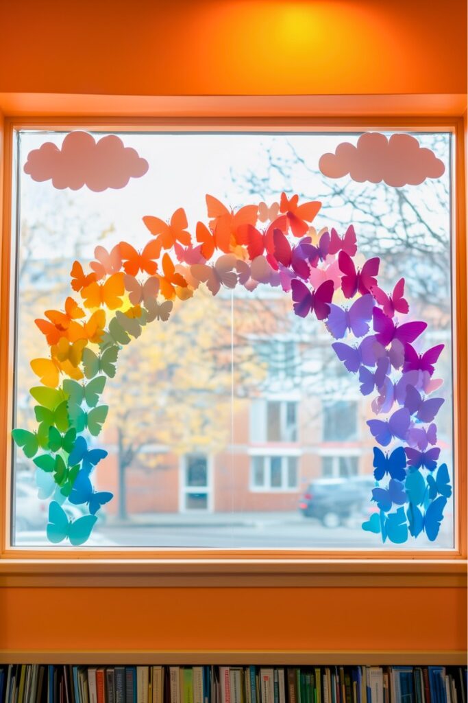 20 Adorable Spring Window Display Ideas for Schools [Easter Updated ...