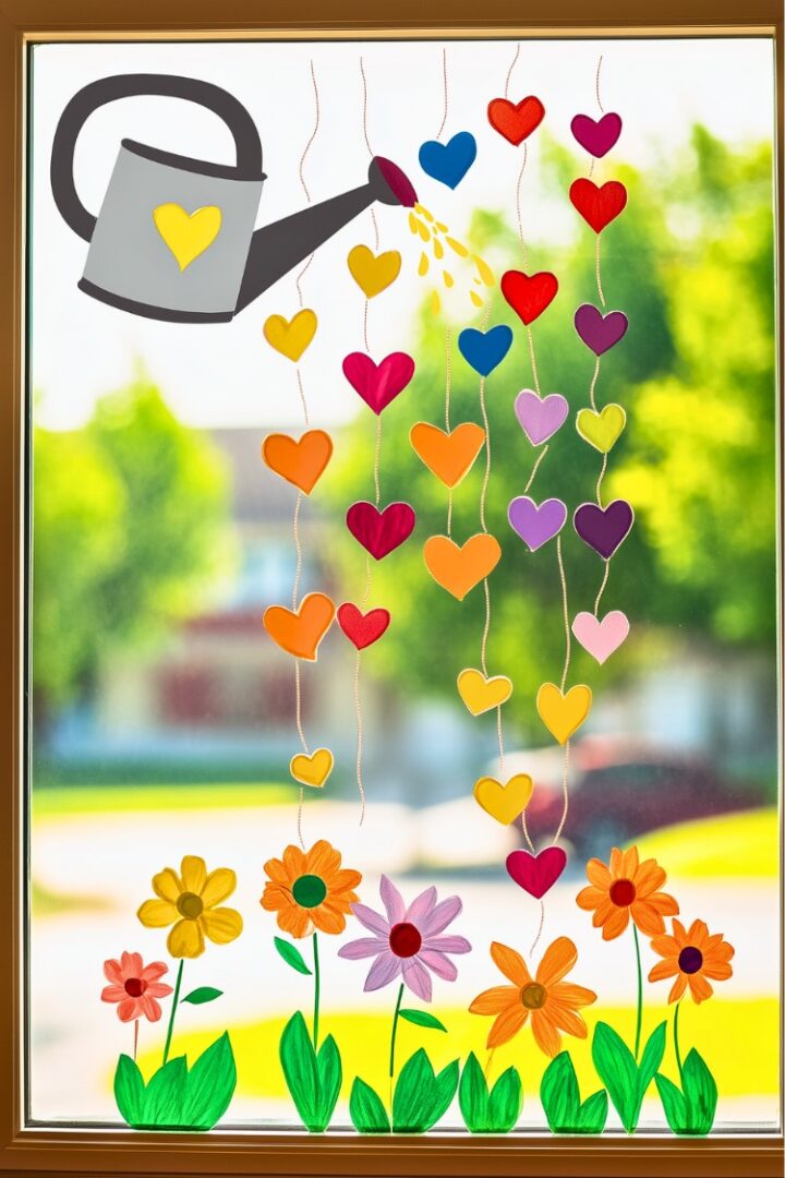 20 Adorable Spring Window Display Ideas for Schools [Easter Updated ...