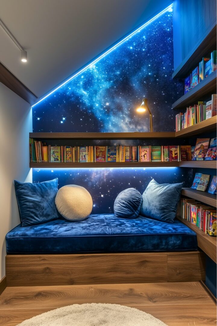 16 Magical Under-Stairs Reading Nooks for Kids - H.M.G