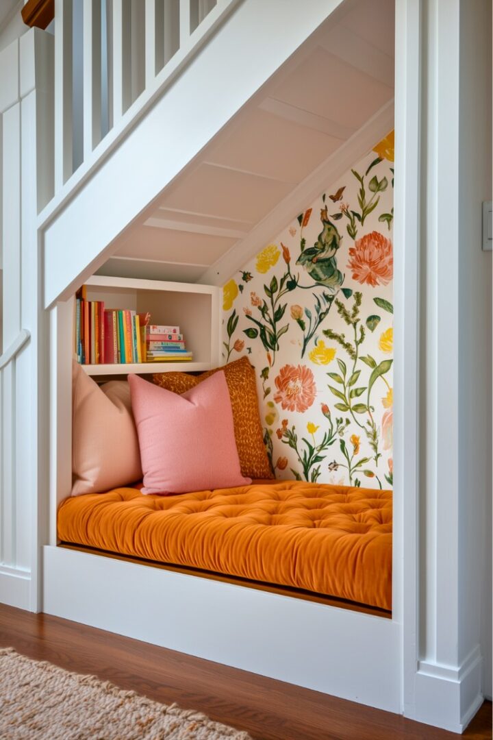 15+ Magical Under-Stairs Reading Nooks for Kids - H.M.G