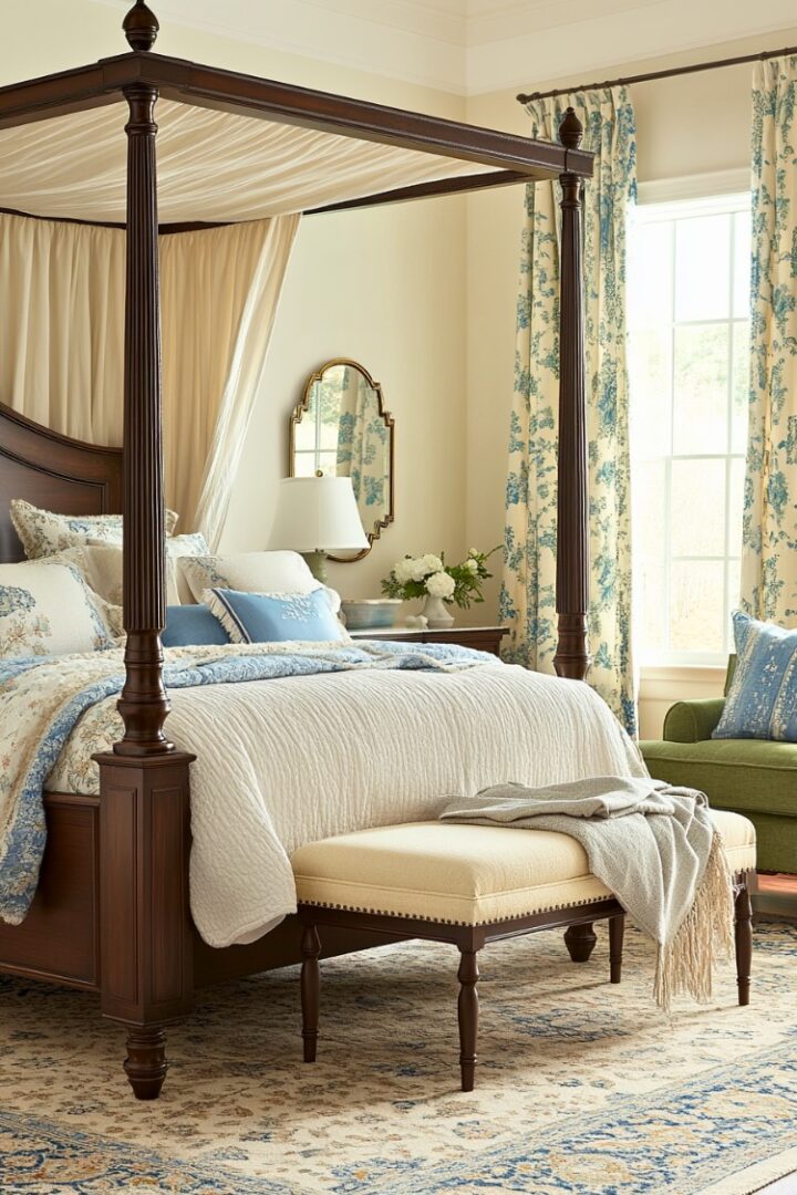 20 Cozy English Cottage Bedroom Ideas - H.M.G