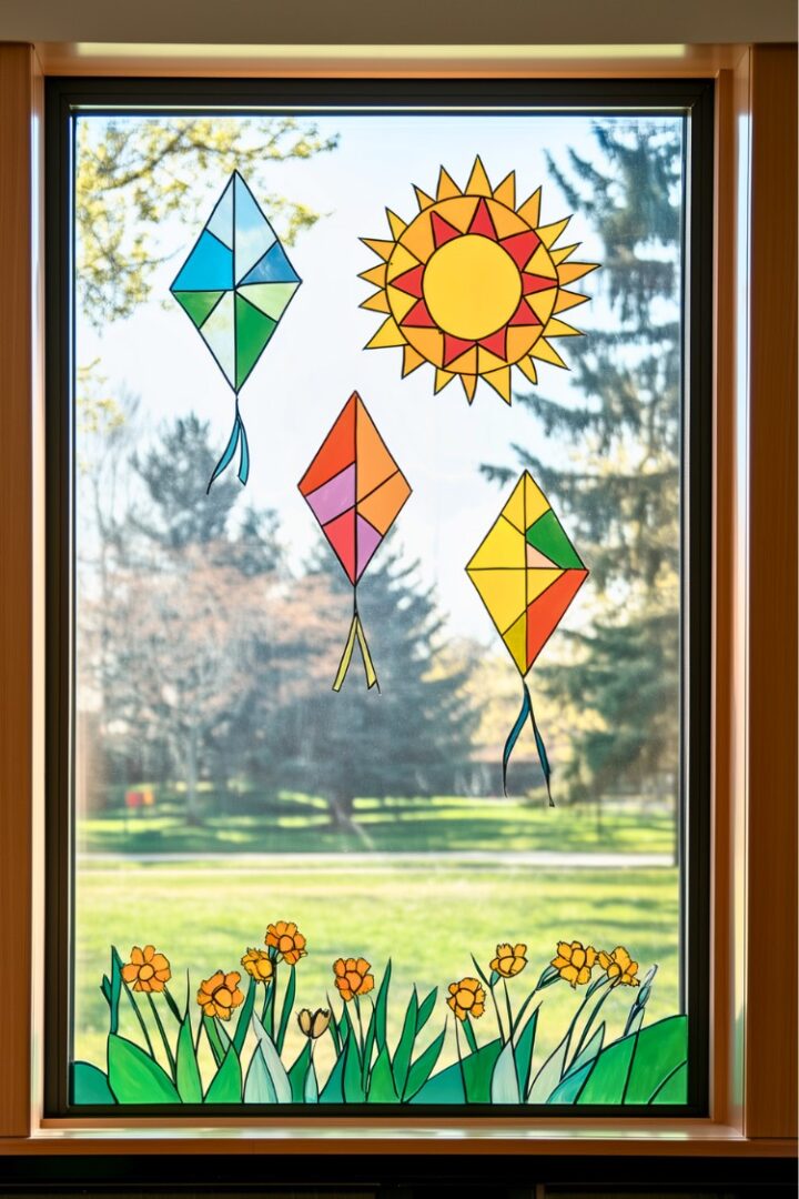 20 Adorable Spring Window Display Ideas for Schools [Easter Updated ...