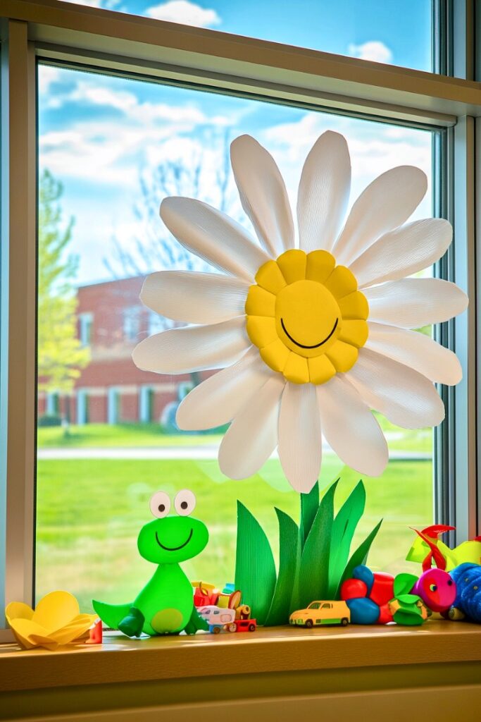 20 Adorable Spring Window Display Ideas for Schools [Easter Updated ...