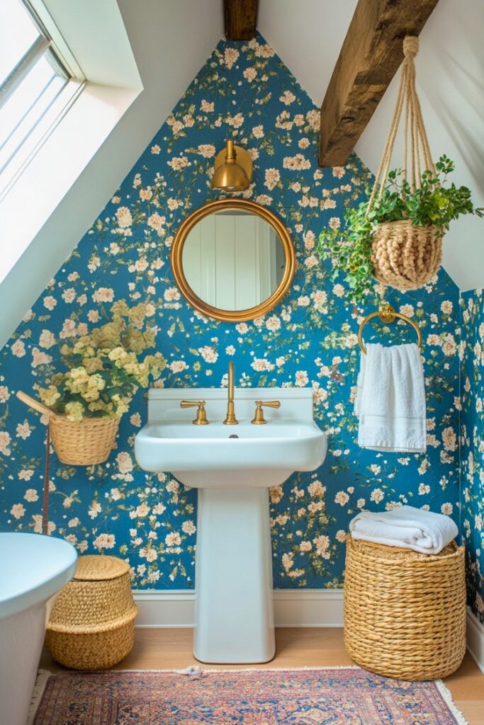 15+ Boho Powder Room Ideas That Wow with Style and Personality - H.M.G