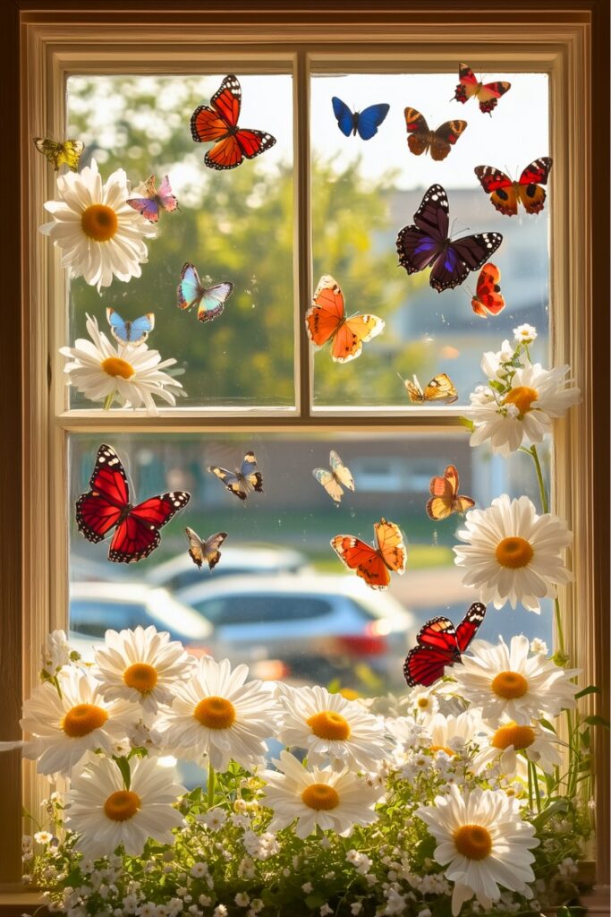 20 Adorable Spring Window Display Ideas for Schools [Easter Updated ...