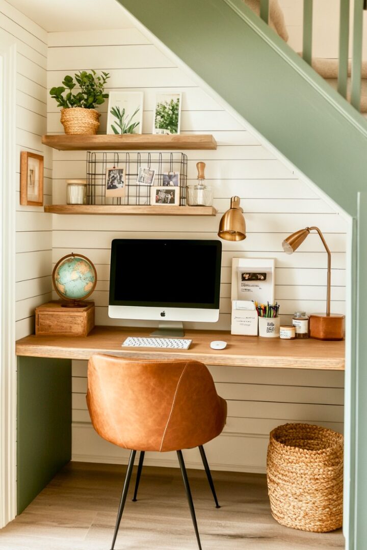 12 Inspiring Under-Stairs Study Space Ideas with Key Tips - H.M.G