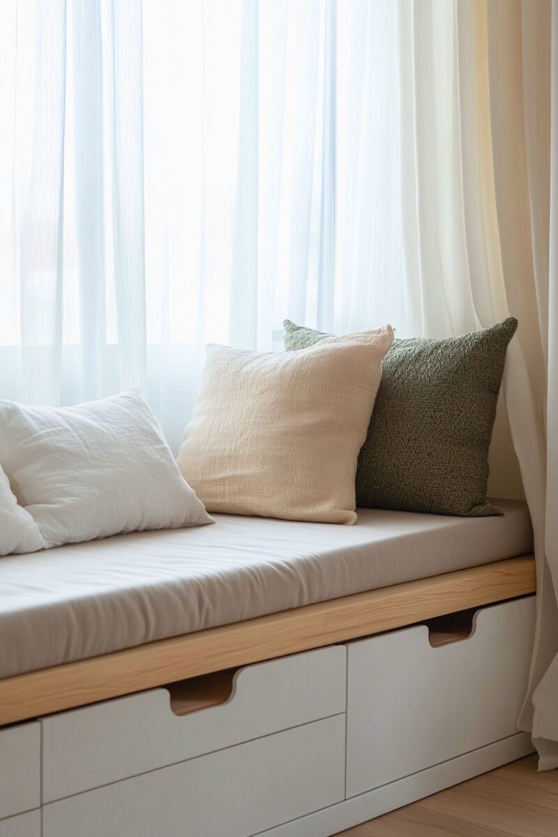 13 Clever Under-Window Storage Ideas to Transform Your Bedroom - H.M.G