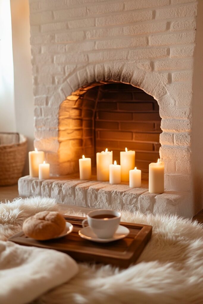 14 Creative Ways to Decorate an Unused Fireplace - H.M.G
