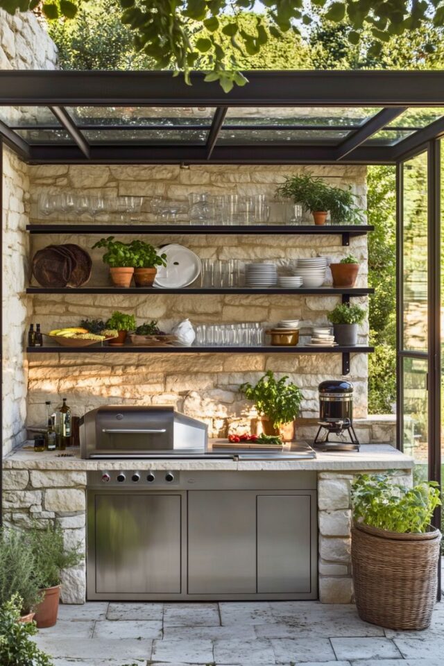 20+ Stunning Outdoor Kitchen Ideas That Won’t Break the Bank - H.M.G