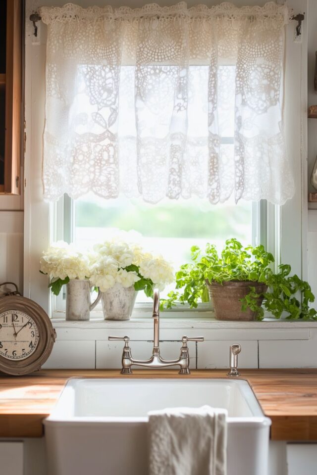 I Tried One of These Above-Sink Curtain Ideas and It Instantly ...