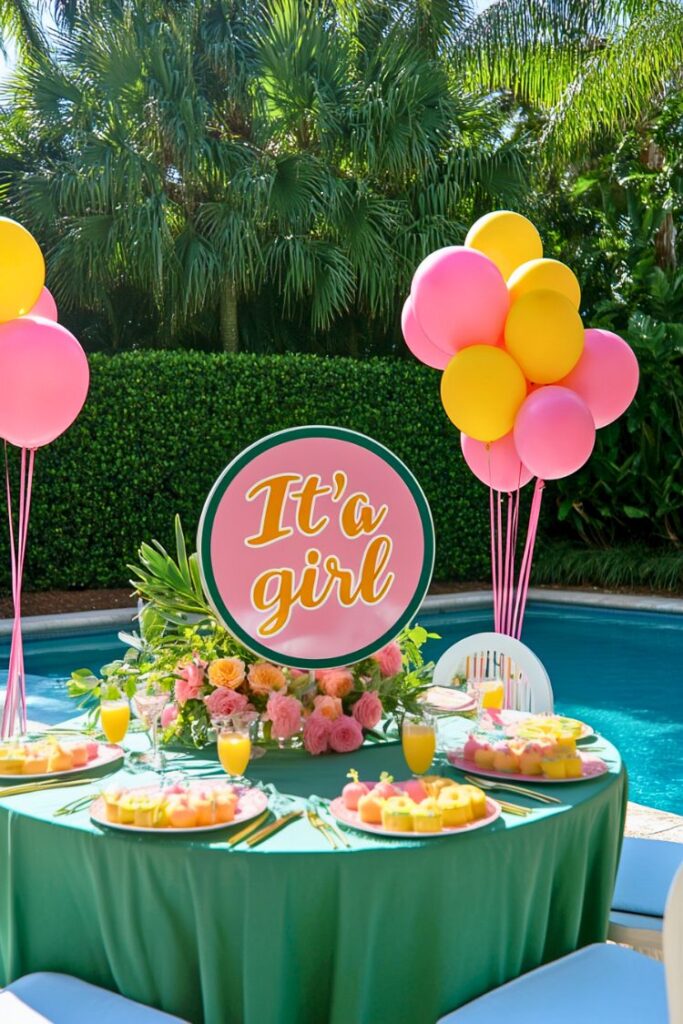 20+ Fresh and Fun Ideas for a Baby Girl Shower This Summer - H.M.G