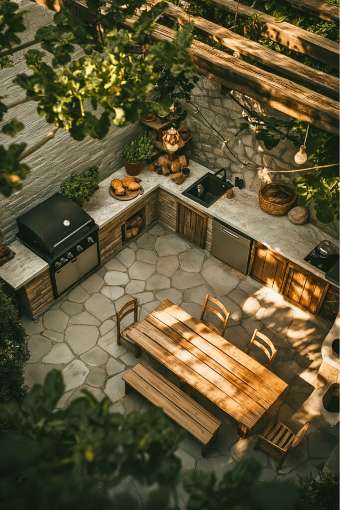15+ Stunning Outdoor Kitchen Ideas That Won’t Break the Bank - H.M.G