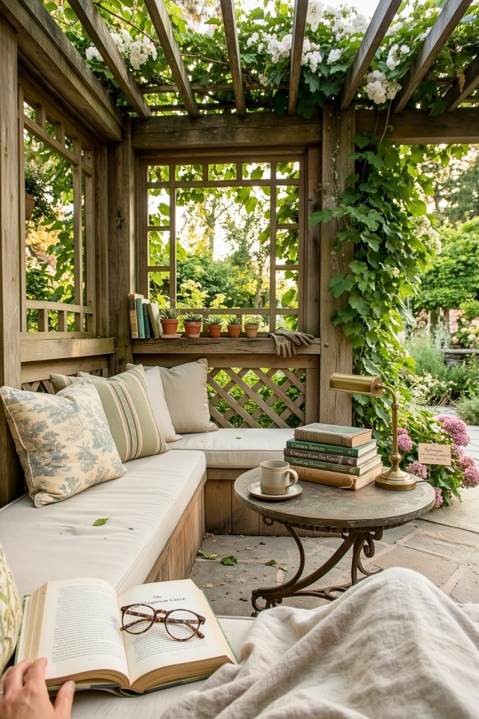My Favorite Reading Nook Garden Ideas For Escaping A Noisy World - H.M.G
