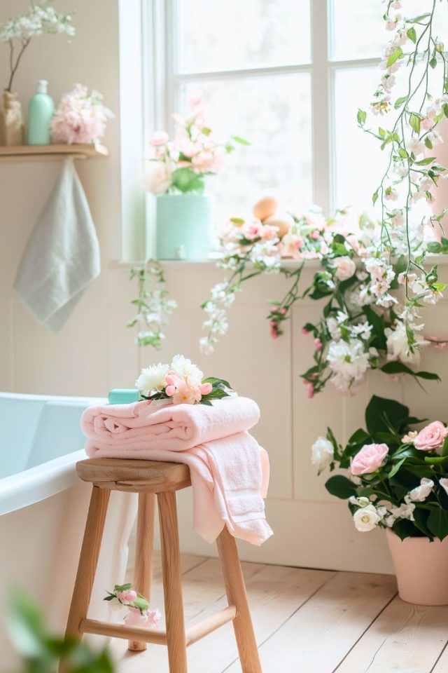 Easy Easter Bathroom Decor Ideas That Make Your Home Feel Festive - H.M.G
