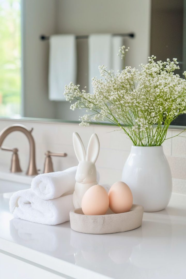 Easy Easter Bathroom Decor Ideas That Make Your Home Feel Festive - H.M.G