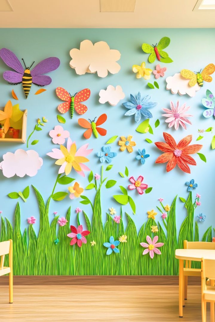 Let's Turn Your Kindergarten Walls Into Amazing Artworks This Spring ...