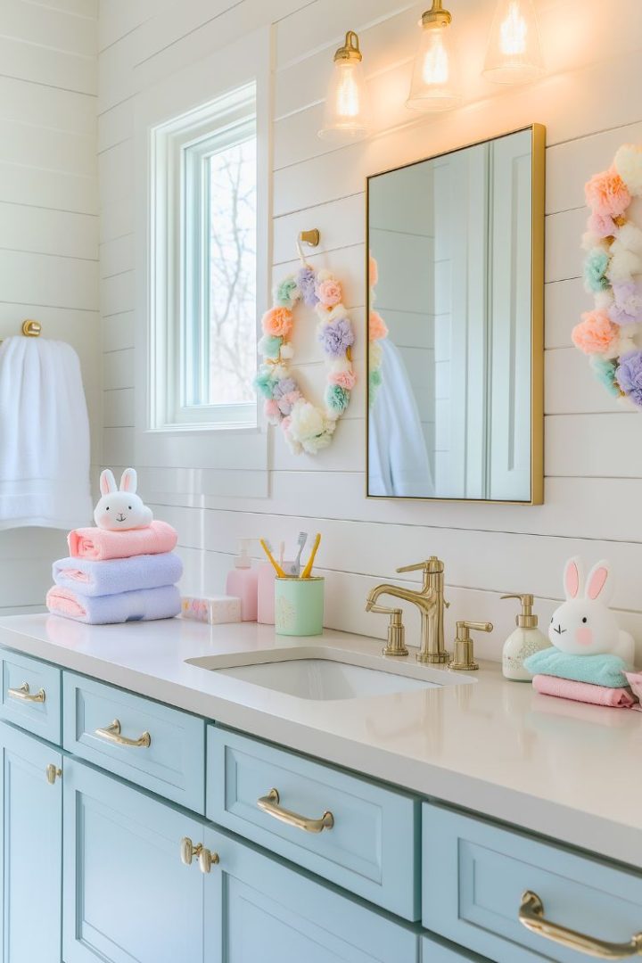 Easy Easter Bathroom Decor Ideas That Make Your Home Feel Festive - H.M.G