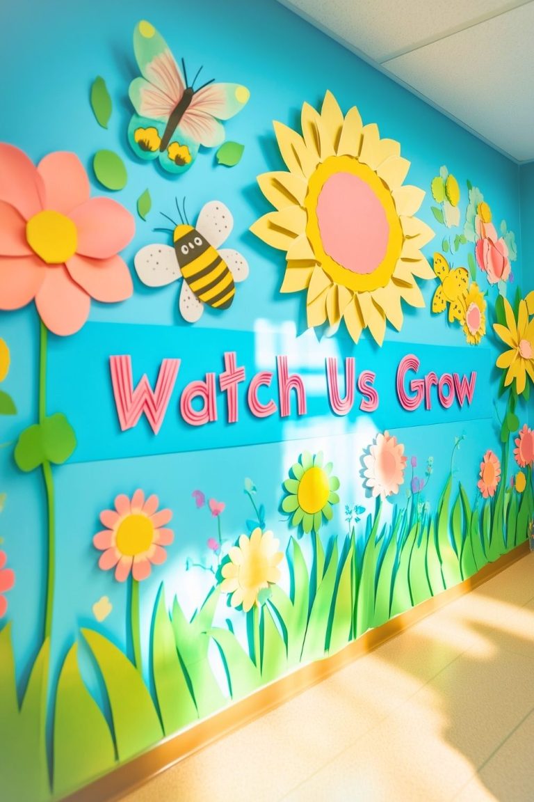 Let's Turn Your Kindergarten Walls Into Amazing Artworks This Spring ...