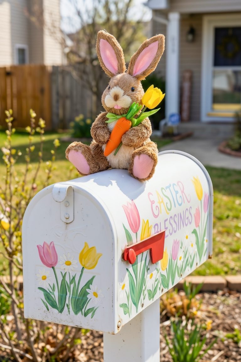 Easter Mailbox Decor Is Way More Fun Than I Expected (Neighbors Noticed ...