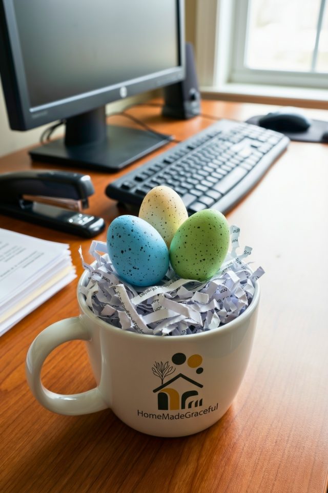 These Festive Office Desk Easter Decor Ideas Will Make Your Workdays ...