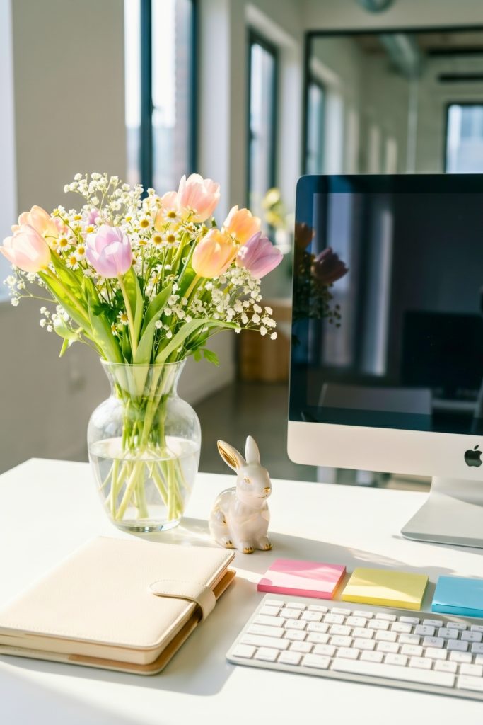 These Festive Office Desk Easter Decor Ideas Will Make Your Workdays ...
