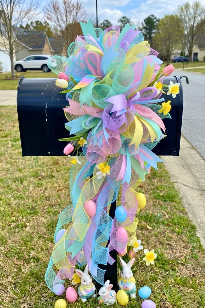 Easter Mailbox Decor Is Way More Fun Than I Expected (Neighbors Noticed ...