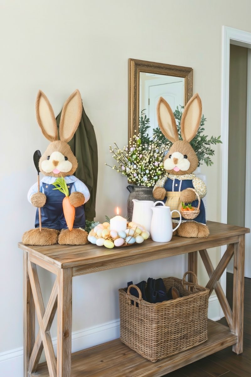 Inviting Easter Entryway Table Decor Ideas I Keep Coming Back To Every ...