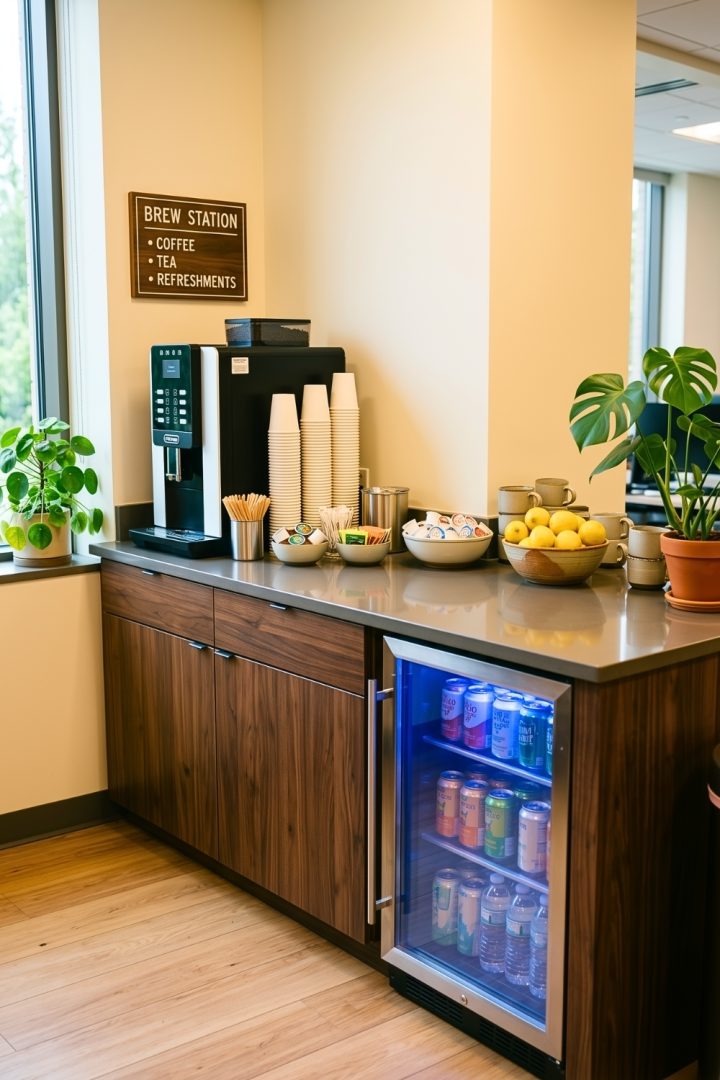 Smart Office Coffee Bar Ideas Your Team Will Actually Love - H.M.G