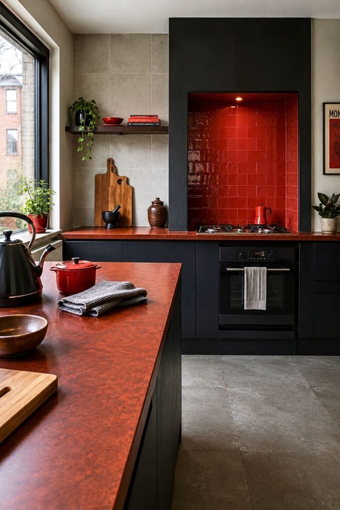 Bold Black Kitchen Color Schemes That Look Incredibly High-End - H.M.G